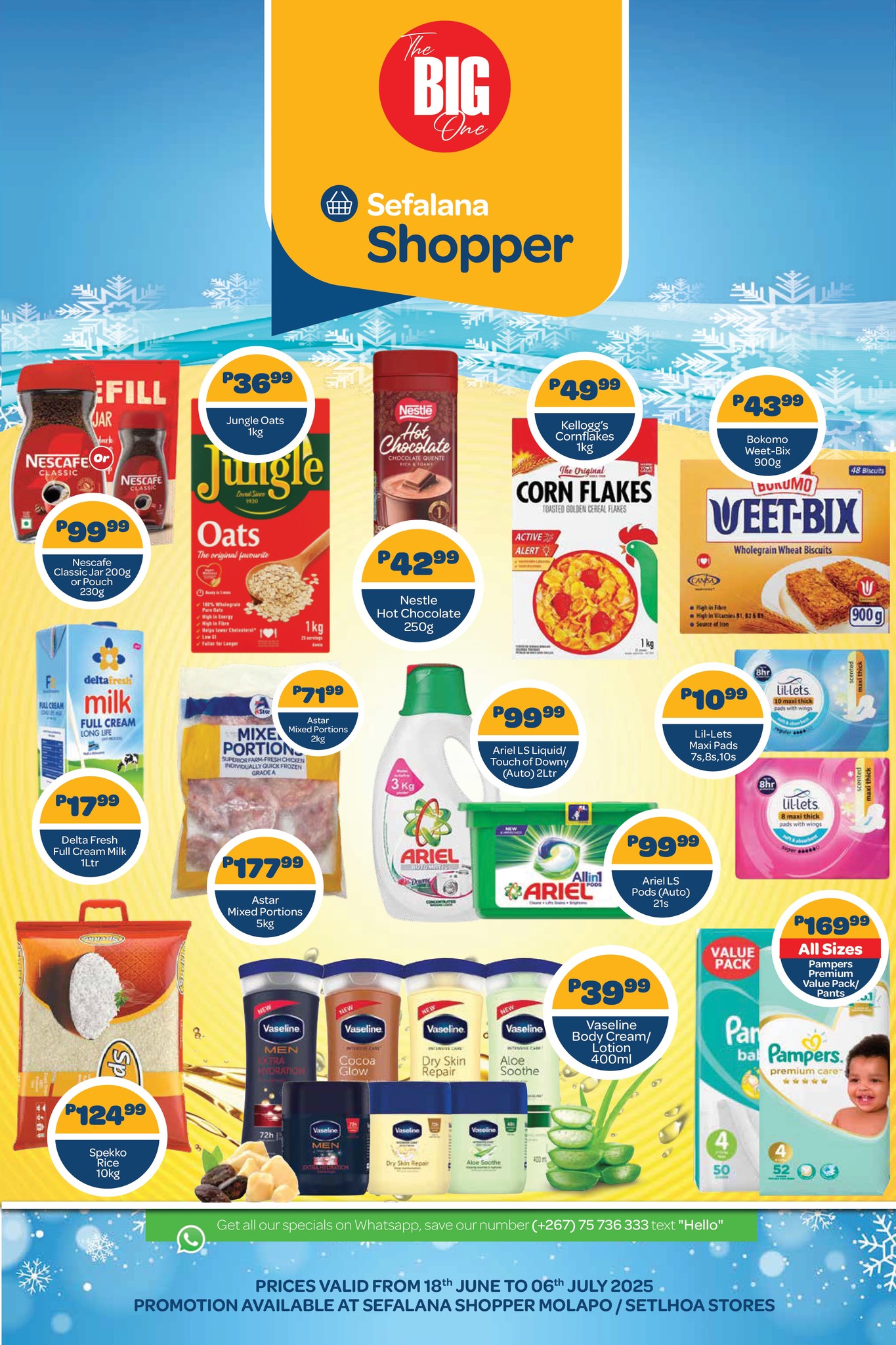 [Sefalana Shopper - 18/06/2025] - Ends on 2025-07-07T00:00:00.000000Z