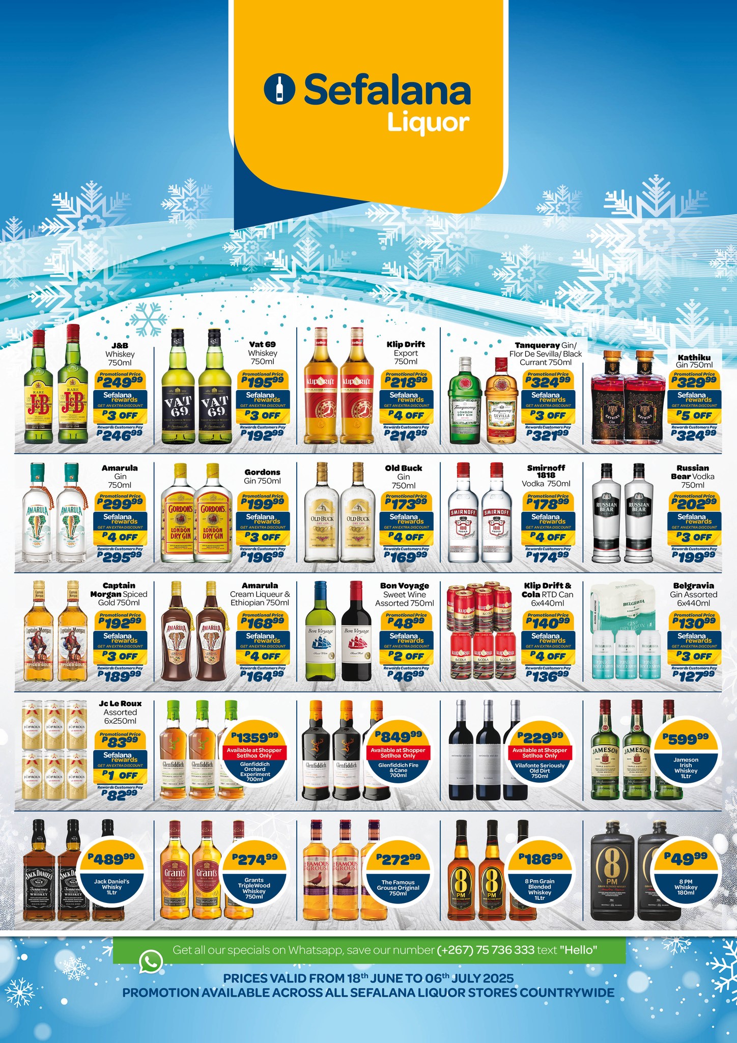 [Sefalana Liqour - 19/06/2025] - Ends on 2025-07-07T00:00:00.000000Z