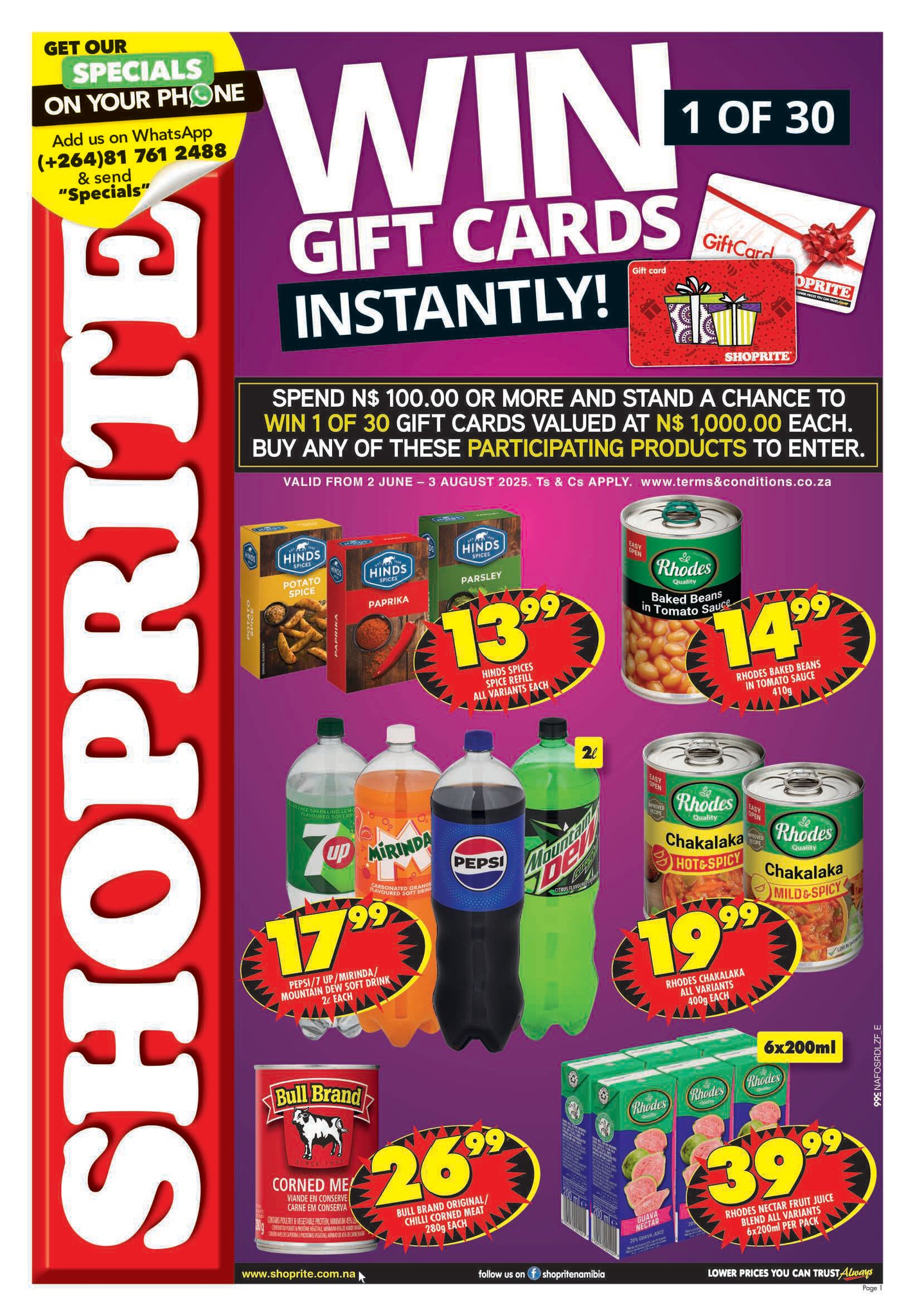 [ShopRite Na - 24/06/2025] - Ends on 2025-08-02T00:00:00.000000Z