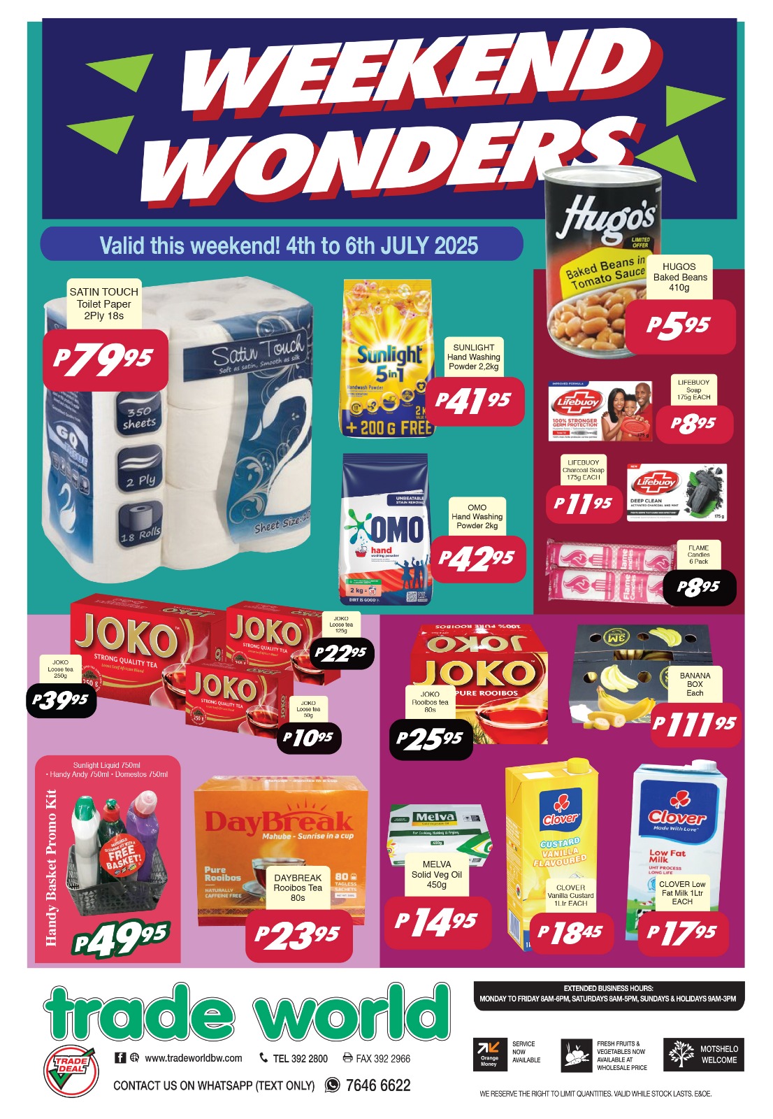 [Trade World - 04/07/2025] - Ends on 2025-07-07T00:00:00.000000Z