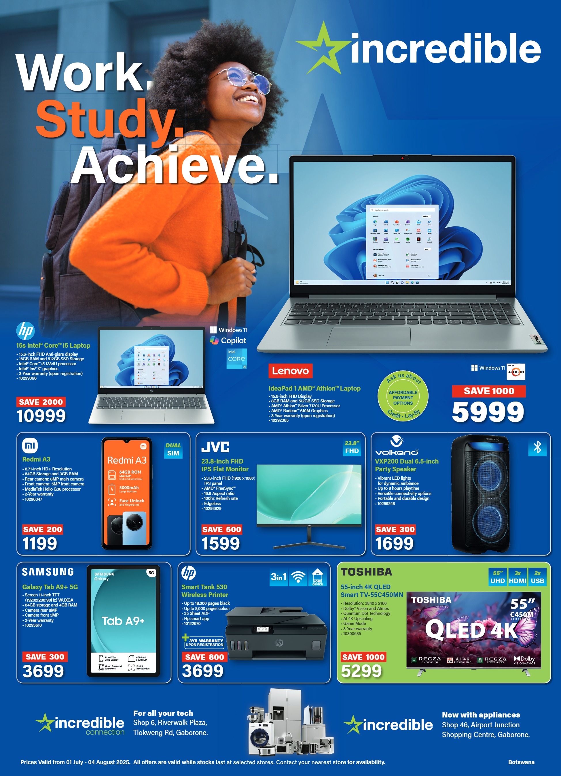 [Incredible Connection - 10/07/2025] - Ends on 2025-08-05T00:00:00.000000Z