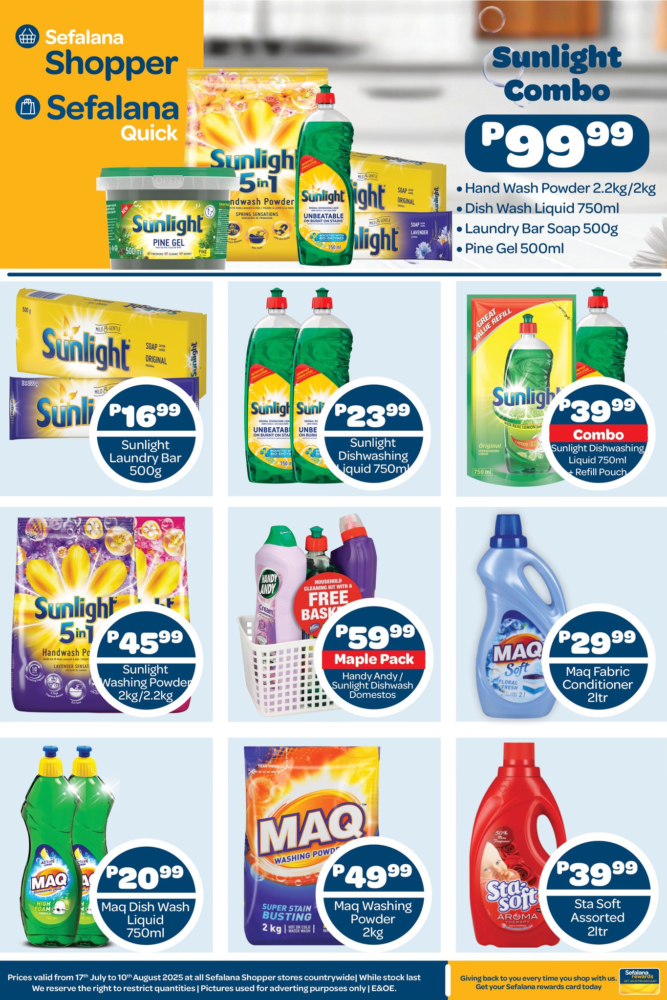 [Sefalana Shopper - 29/07/2025] - Ends on 2025-08-11T00:00:00.000000Z
