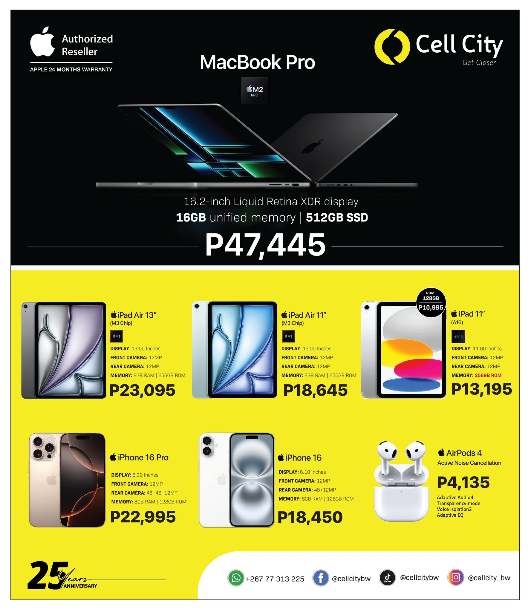 [Cell City - 06/08/2025] - Ends on 2025-08-31T00:00:00.000000Z