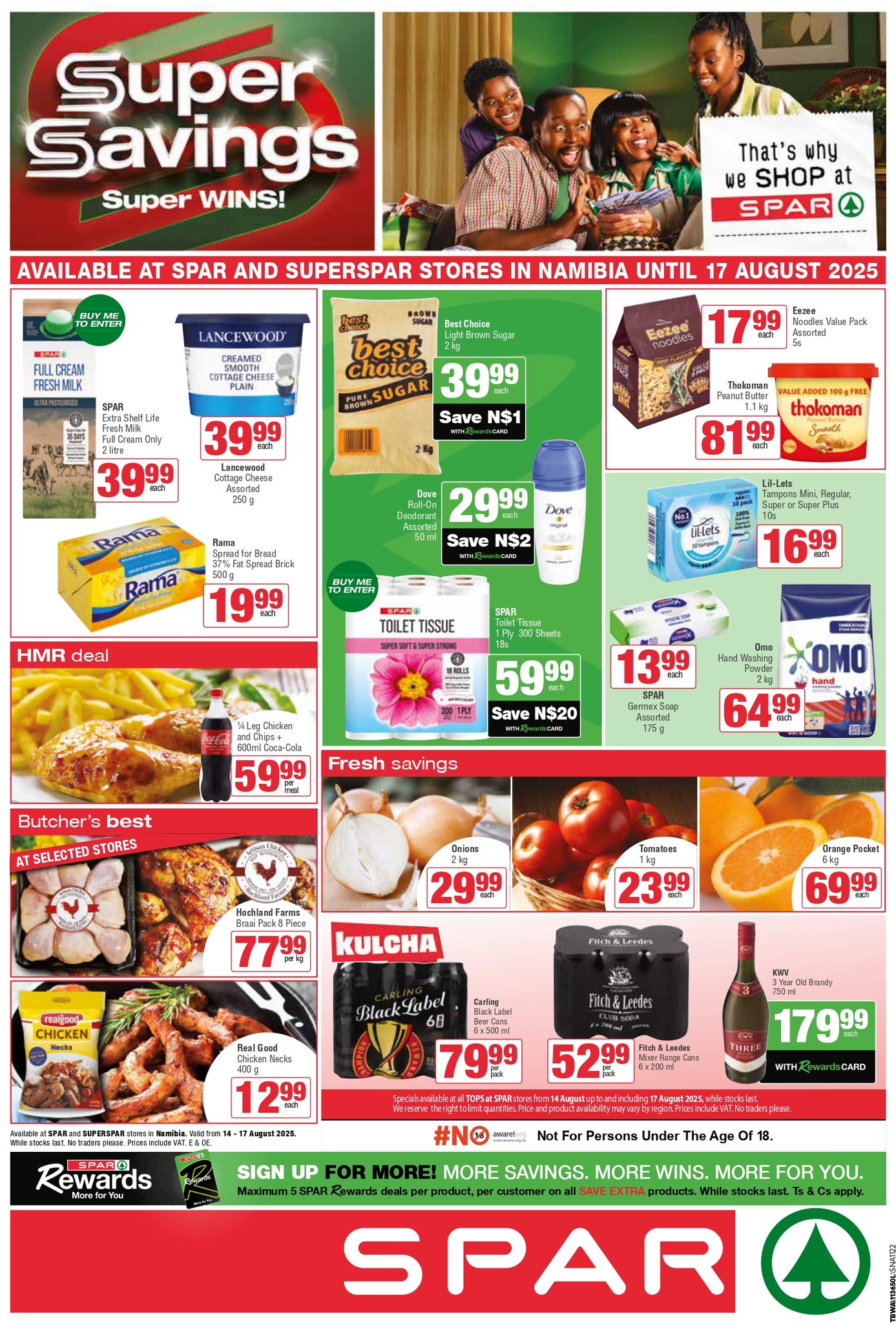 Spar Na - [14/08/2025] - Ends on 2025-08-17T00:00:00.000000Z