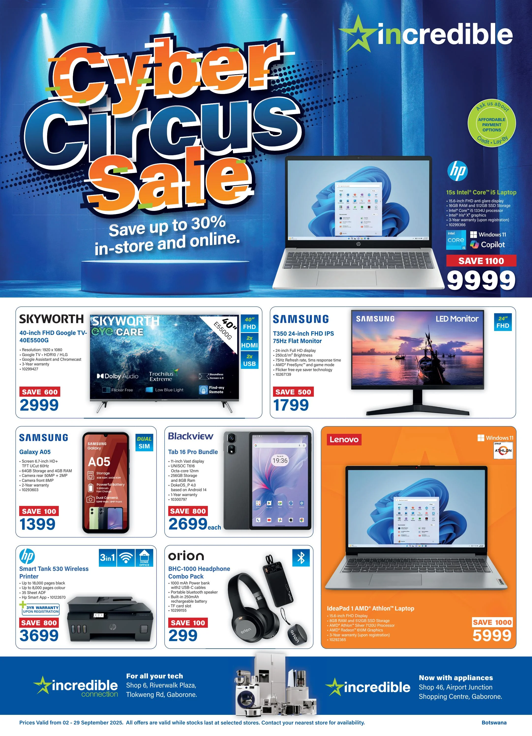 [Incredible Connection - 02/09/2025] - Ends on 2025-09-29T00:00:00.000000Z