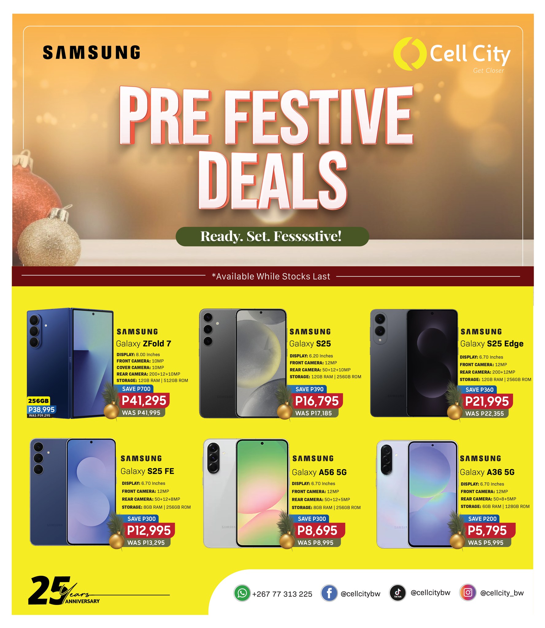 [Cell City - 05/11/2025] - Ends on 2025-12-01T00:00:00.000000Z