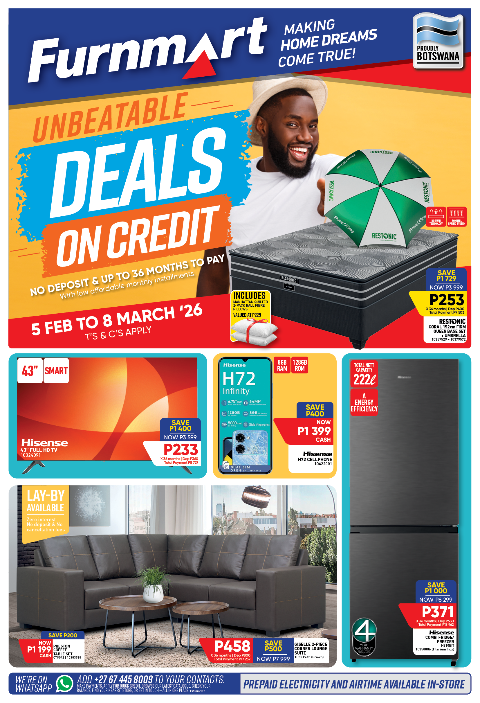 [Furnmart - 05/02/2026] - Ends on 2026-03-09T00:00:00.000000Z